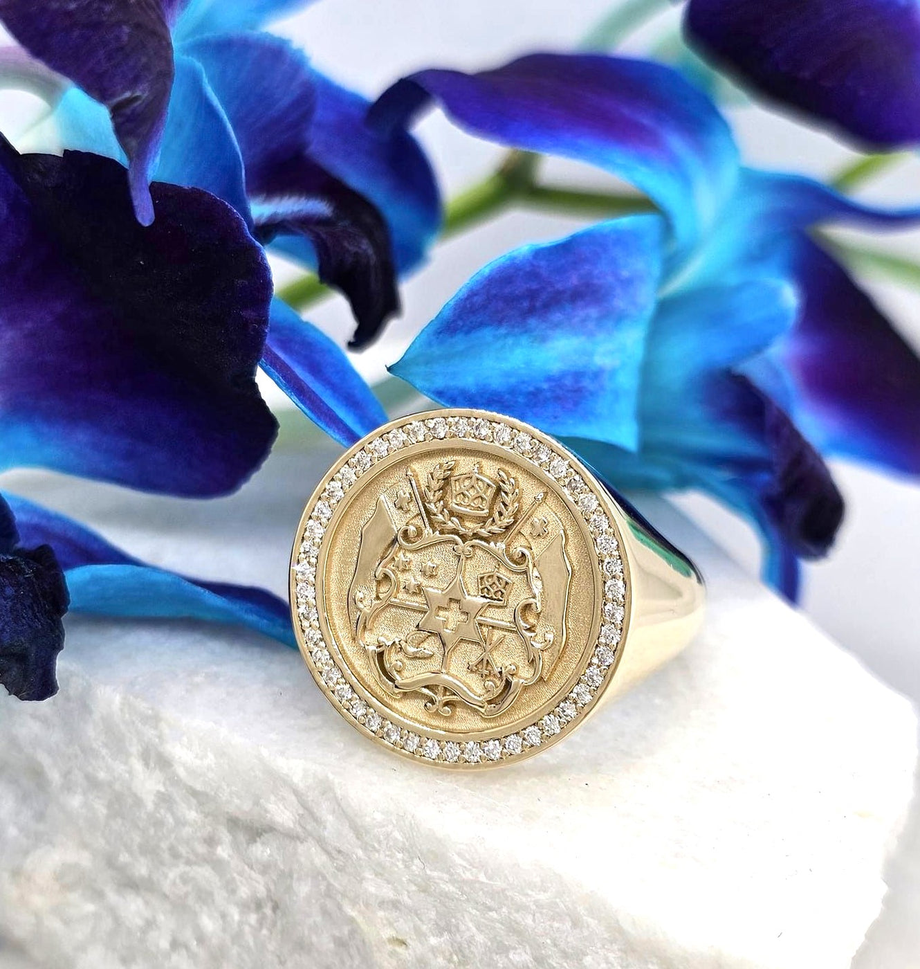 NC3717 Tongan Coat of Arms Ring – nesiancreations