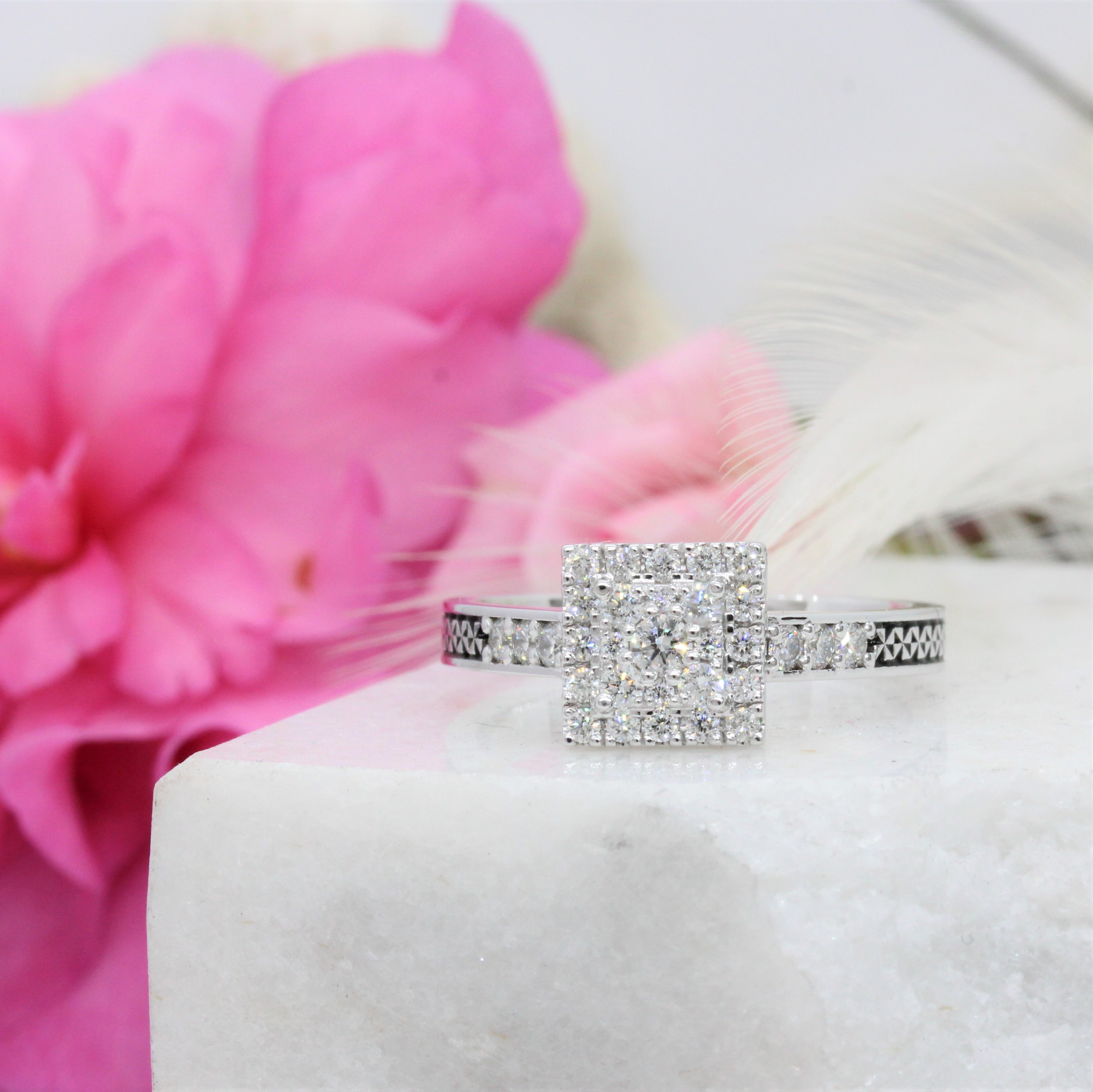 Women's Manulua Tongan Engagement Ring NC2140 – nesiancreations